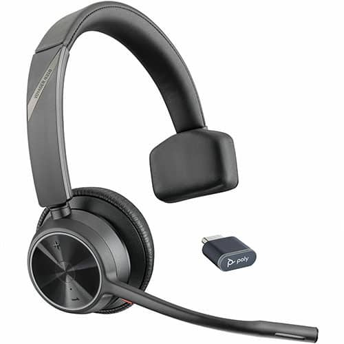 Poly Voyager 4320-M Microsoft Teams Certified Wireless Headset+BT700 in ...