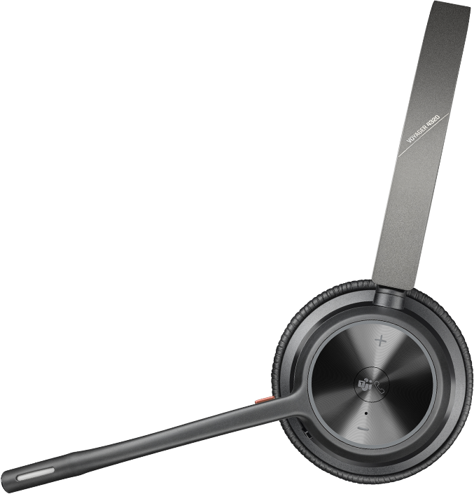 Poly Voyager 4320-M Microsoft Teams Certified Wireless Headset+BT700 in ...